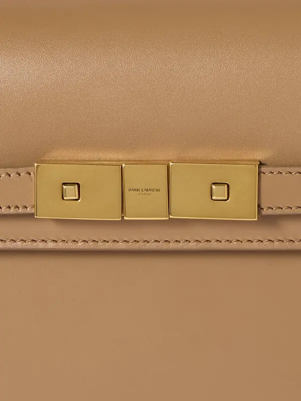 Saint Laurent Manhattan Mini Leather Shoulder Bag
