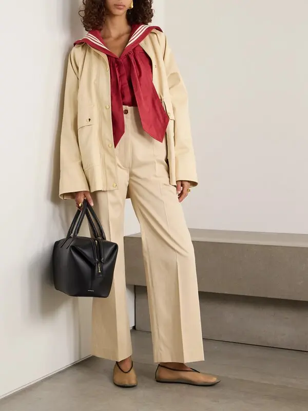 PATOU Iconic Cotton-twill Pants