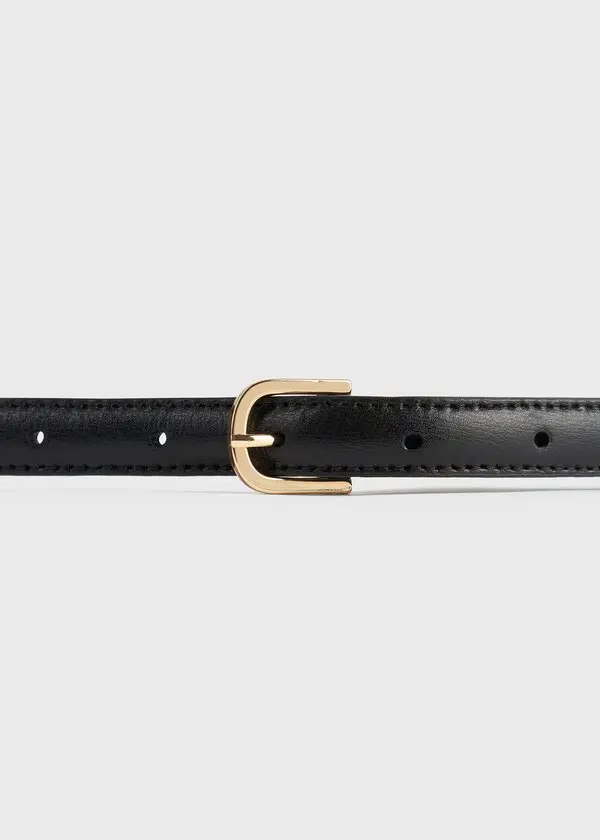 TOTEME Thin Leather Belt