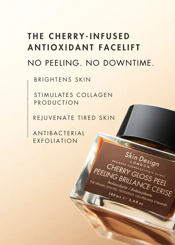 SKIN DESIGN LONDON Cherry Gloss Peel - N/a