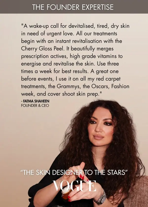 SKIN DESIGN LONDON Cherry Gloss Peel - N/a