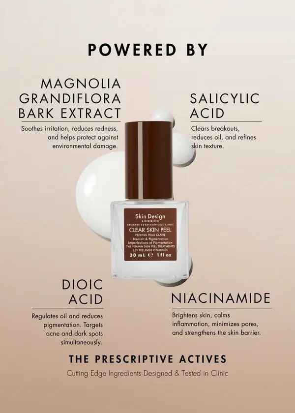 SKIN DESIGN LONDON Clear Skin Peel - N/a