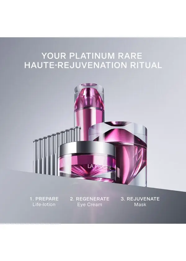 La Prairie Platinum Rare Haute-rejuvenation Overnight Mask 20ml + 12 X 0.7ml