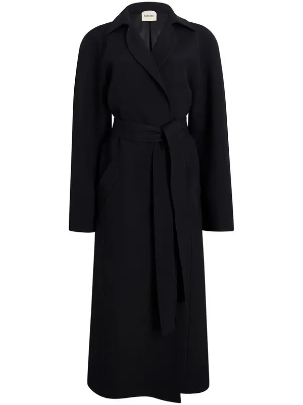 Khaite Roth Trenchcoat - Black
