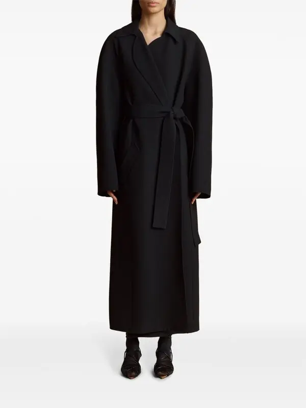 Khaite Roth Trenchcoat - Black