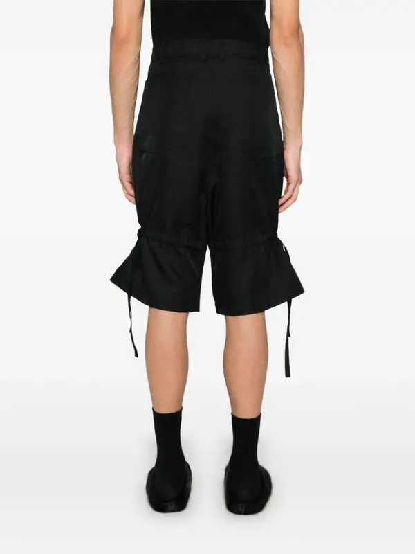 Comme Des Garçons Wide-leg Shorts - Black