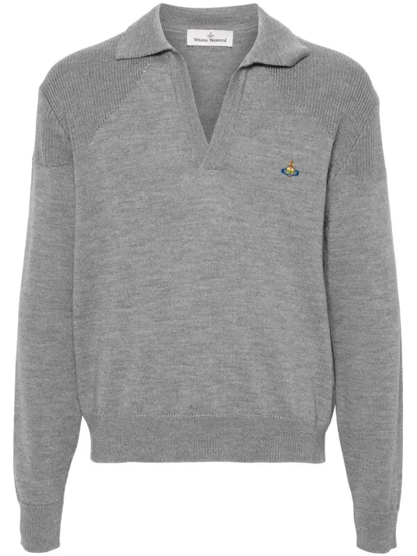 VIVIENNE WESTWOOD Orb-embroidered Sweater