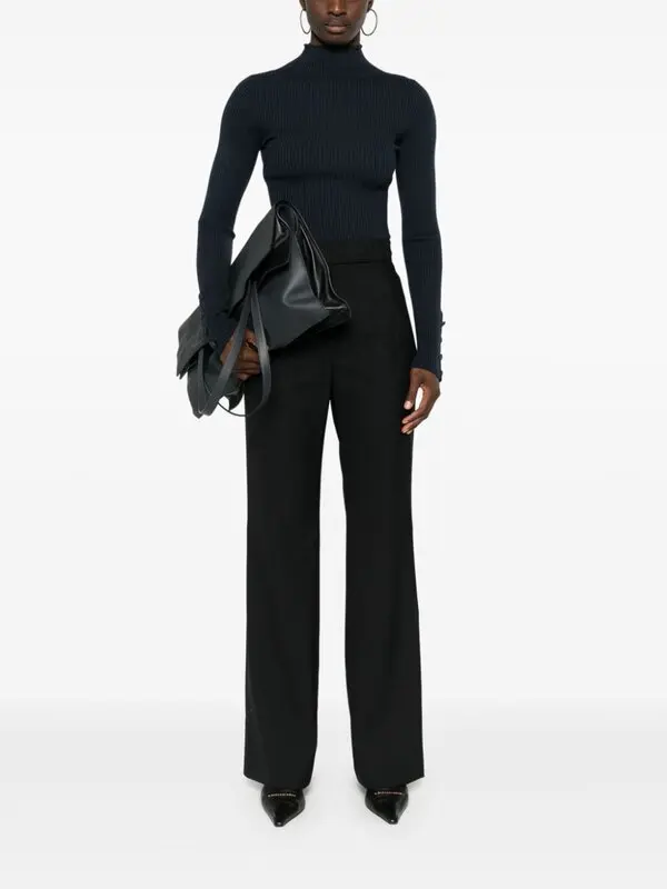 SEMICOUTURE Pleat-detail Trousers