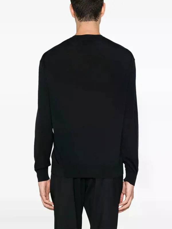 D4.0 Wool Sweater - Black