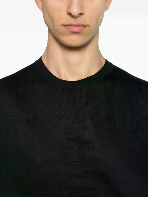 D4.0 Wool Sweater - Black