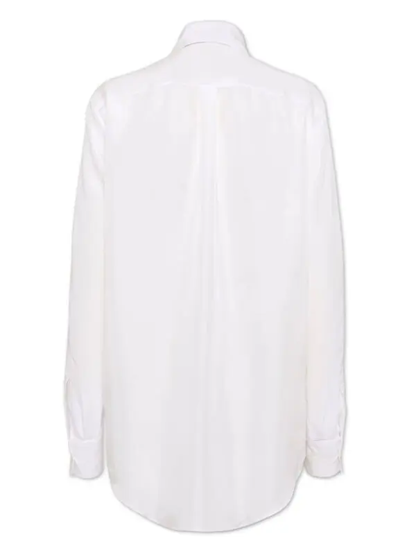 Dsquared2 Bib-collar Cotton Shirt