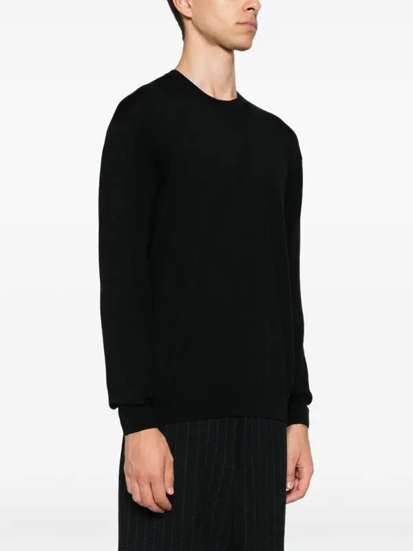 D4.0 Wool Sweater - Black