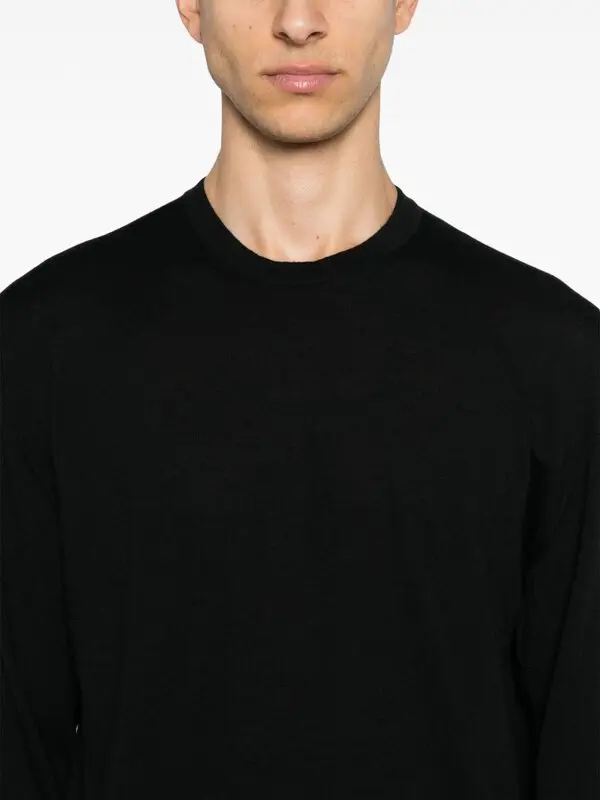 D4.0 Wool Sweater - Black