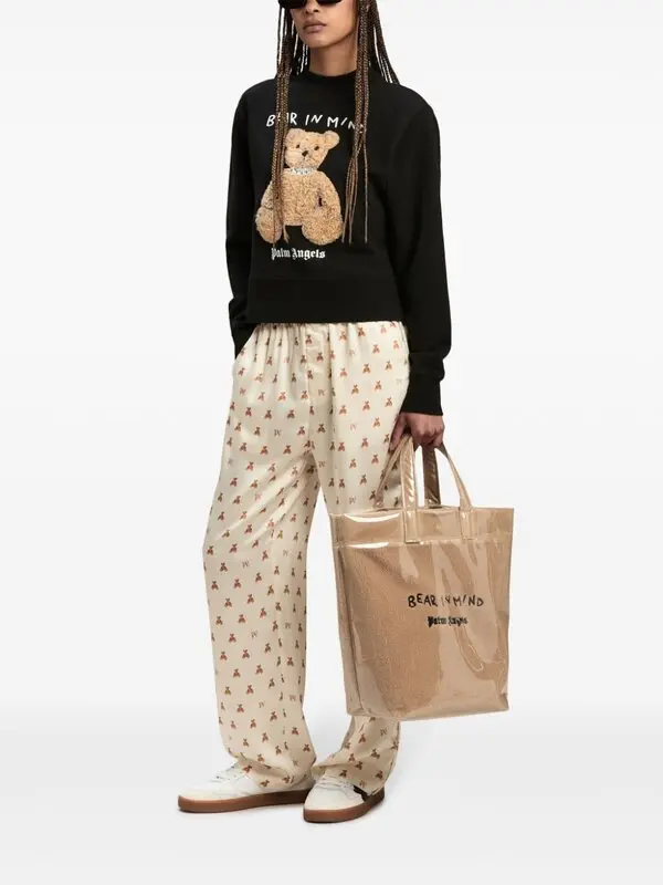 Palm Angels Bear In Mind Tote Bag