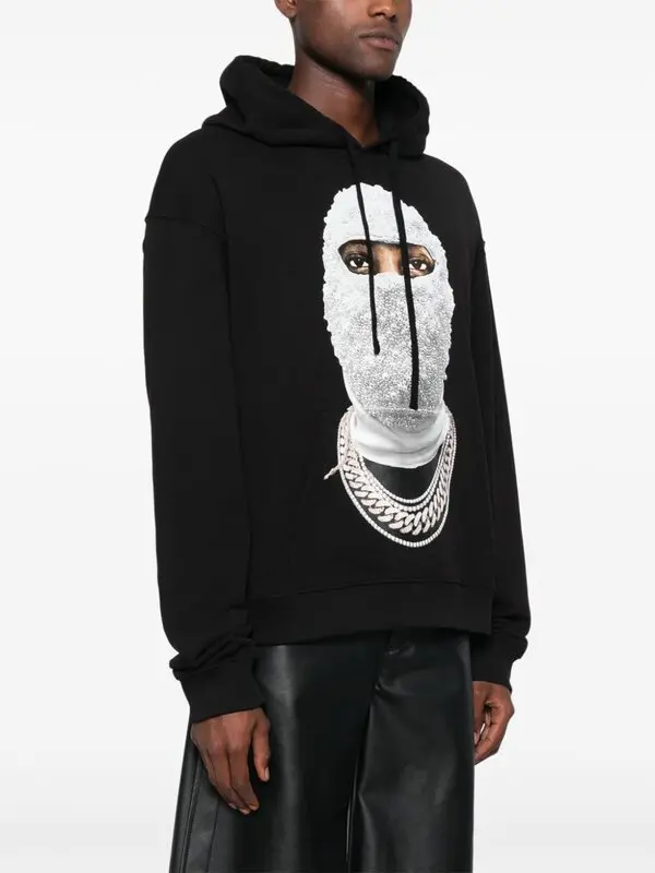 IH NOM UH NIT Mask-print Hoodie