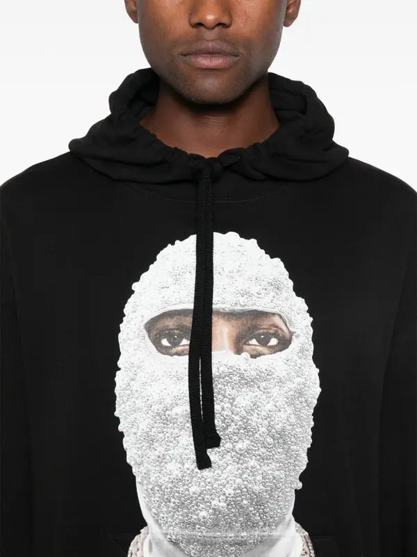 IH NOM UH NIT Mask-print Hoodie