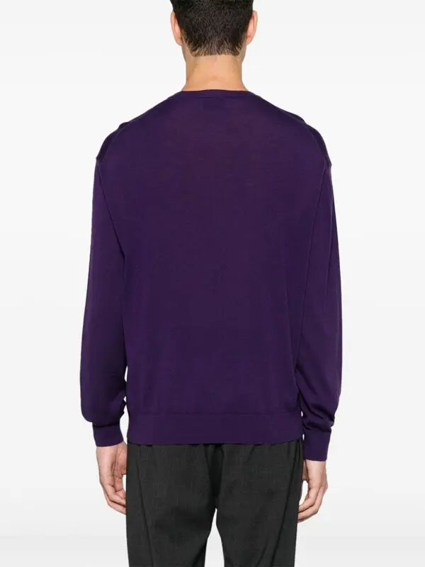 D4.0 Wool Sweater - Purple