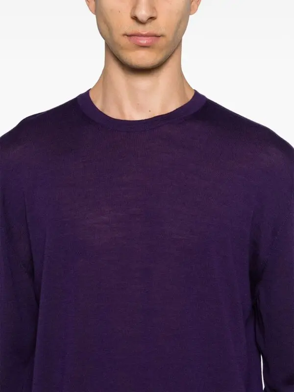 D4.0 Wool Sweater - Purple