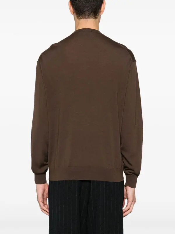 D4.0 Wool Sweater - Brown