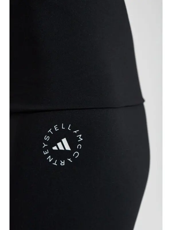 Adidas By Stella McCartney Logo-print High-waisted Leggings