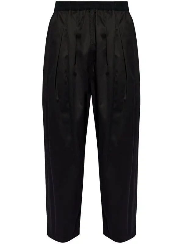 MAISON MARGIELA Pleated Trousers - Black