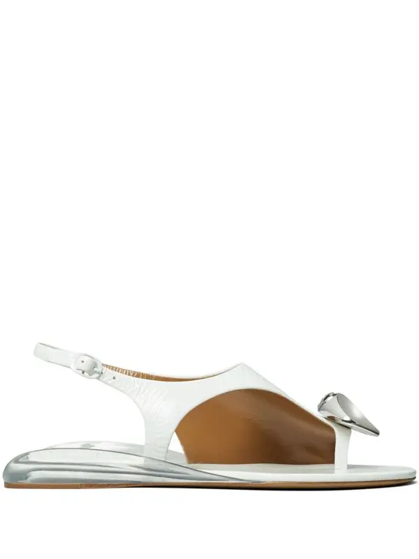 Tory Burch Patos Leather Sandals
