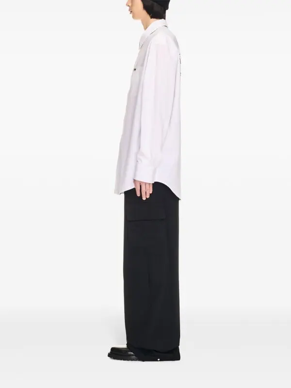 Off-White College Cotton-poplin Shirt