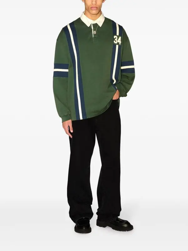 AMBUSH Striped Rugby Polo Shirt