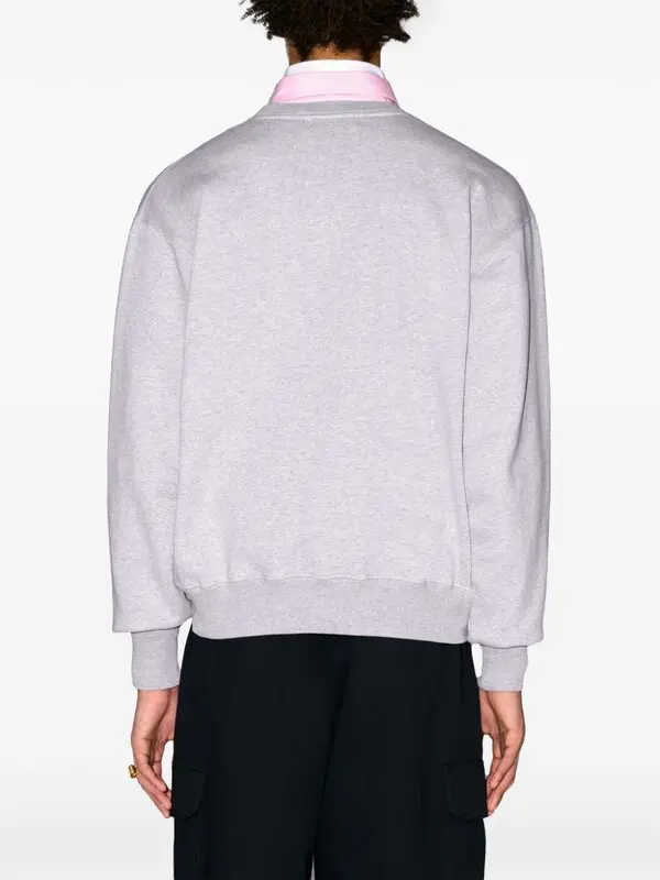 AMBUSH Logo-appliqué Sweatshirt - Grey