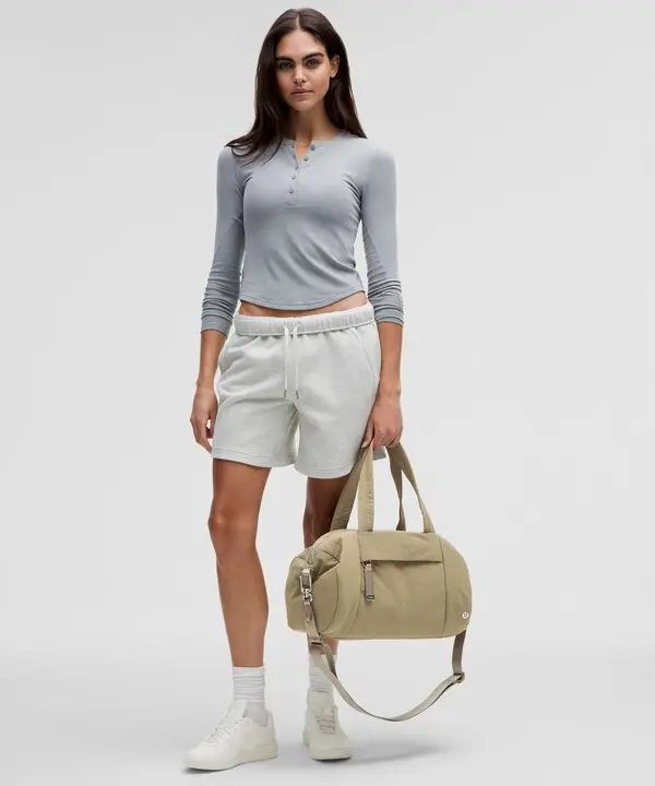 lululemon on my level barrel bag Lululemon On My Level Barrel Duffle Bag 16l - Fawn Brown