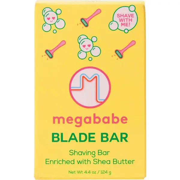 MEGABABE Blade Bar Shaving Bar Enriched With Shea Butter - No Color