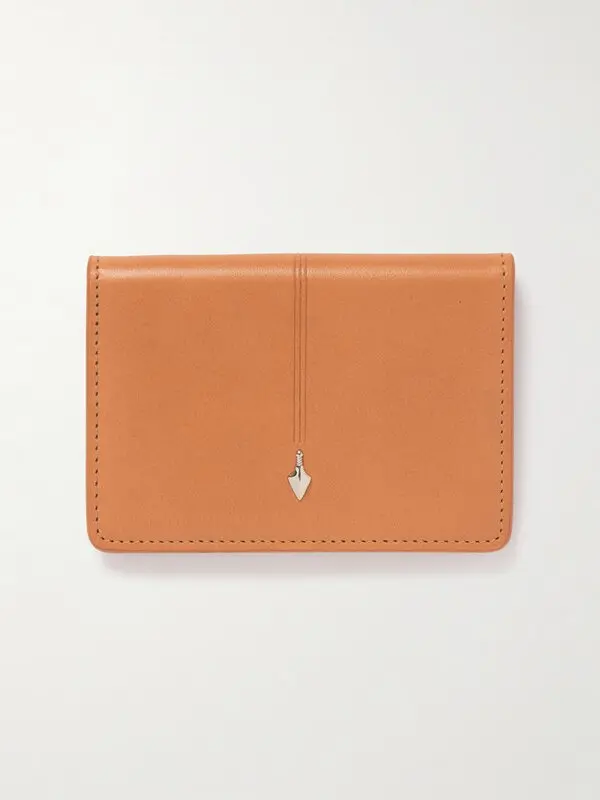 JACQUES MARIE MAGE Cassandre Leather Bifold Wallet - Brown