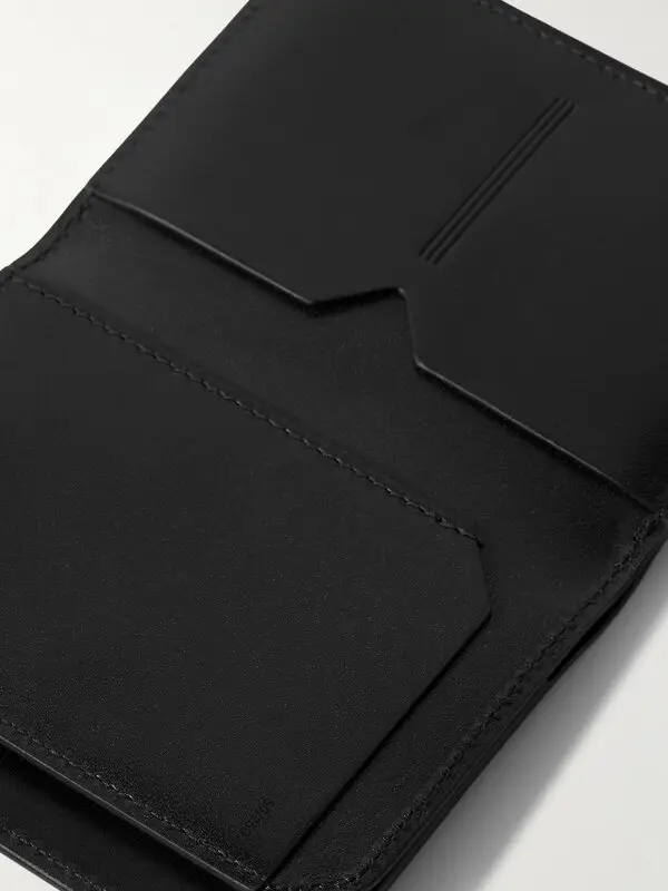 JACQUES MARIE MAGE Elston Leather Trifold Wallet
