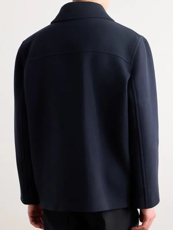 Valentino Garavani Wool-twill Pea Coat