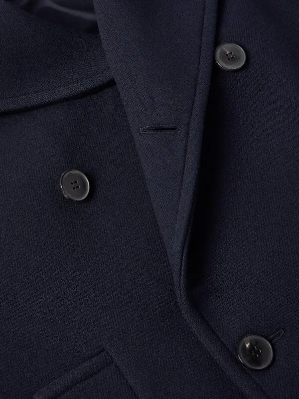 Valentino Garavani Wool-twill Pea Coat