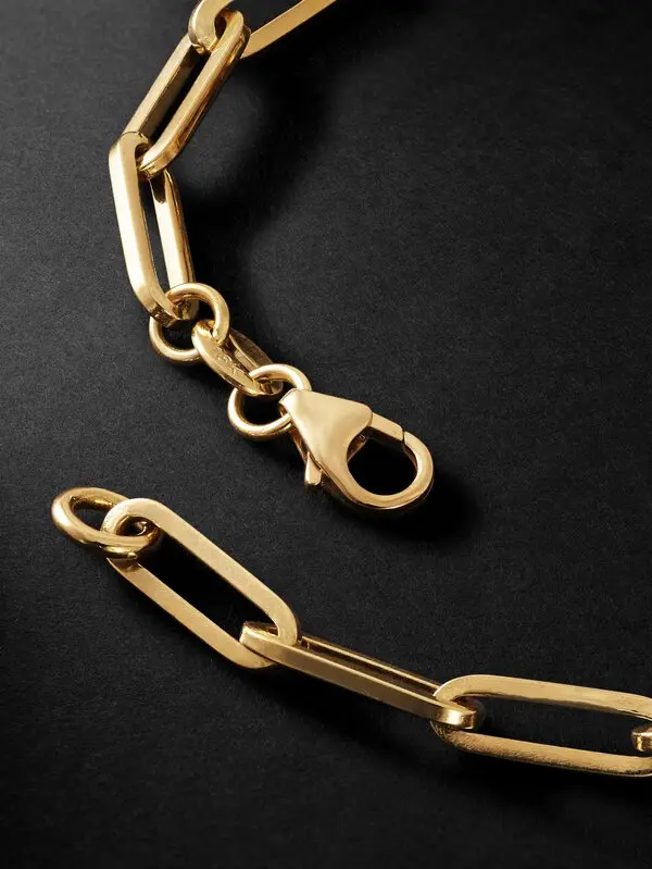 FOUNDRAE L'eternelle 18-karat And Enamel Chain Bracelet