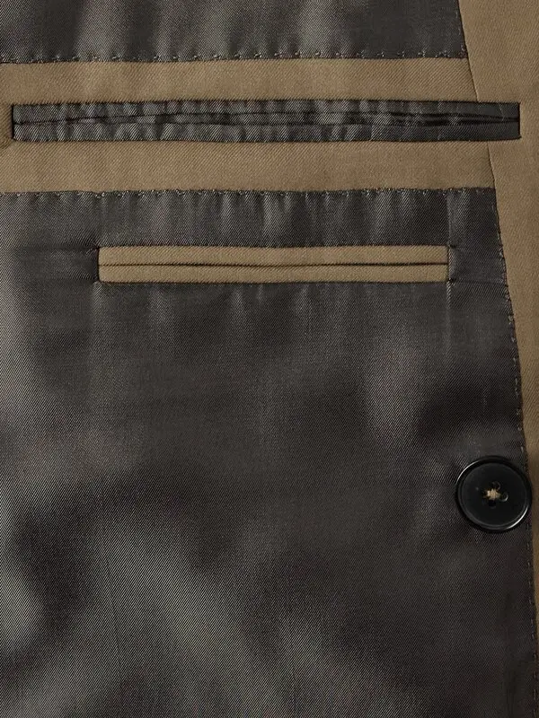 Zegna Double-breasted Trofeo™ Wool-twill Suit