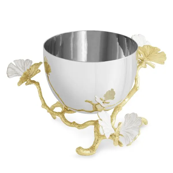 Michael Aram Butterfly Ginkgo Gold Nut Bowl