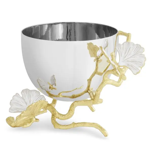 Michael Aram Butterfly Ginkgo Gold Nut Bowl