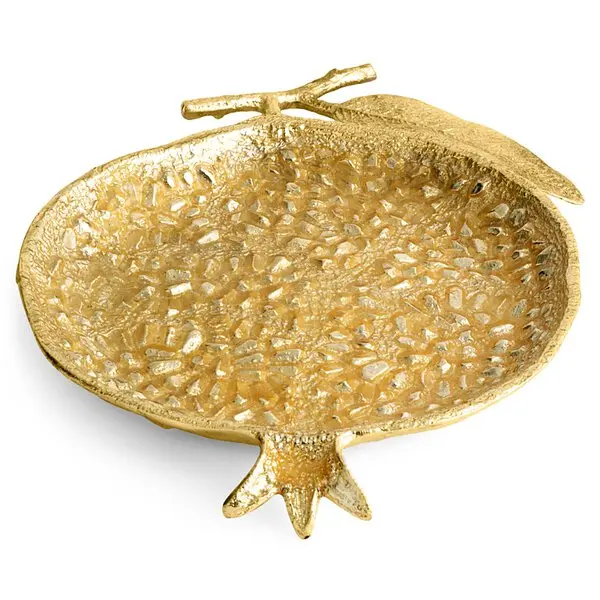 Michael Aram Pomegranate Plate - Gold