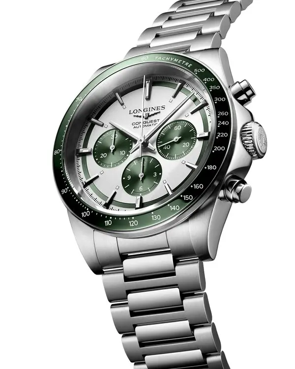 LONGINES Conquest Chronograph 42mm - Silver