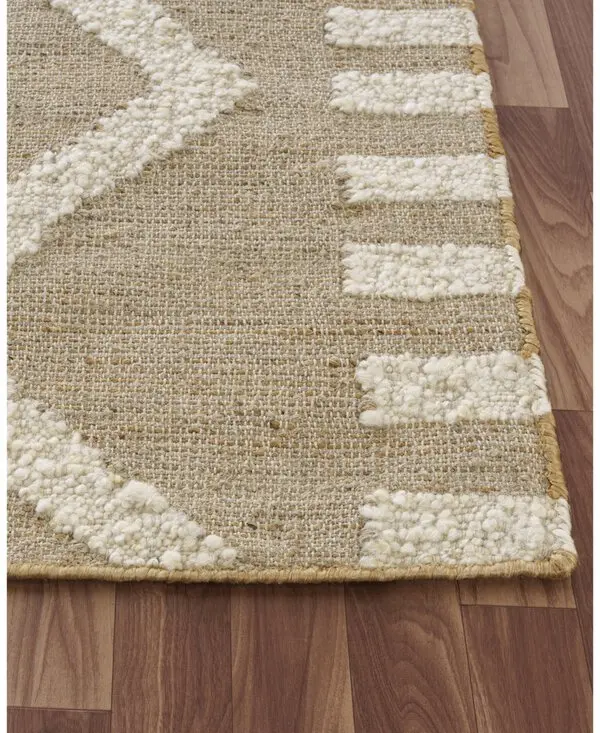 LR HOME Geoblend Geobl-82522 Area Rug, 5' X 7'9