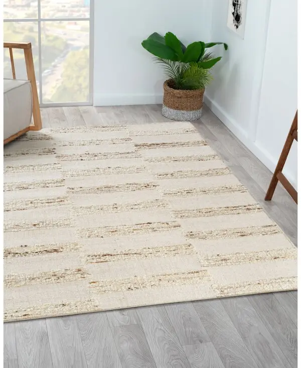 LR HOME Geoblend Geobl-82523 Area Rug, 7'9 X 9'9