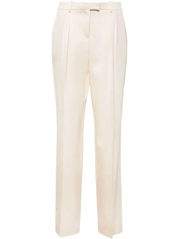 TOM FORD Pleated Trousers - Neutrals