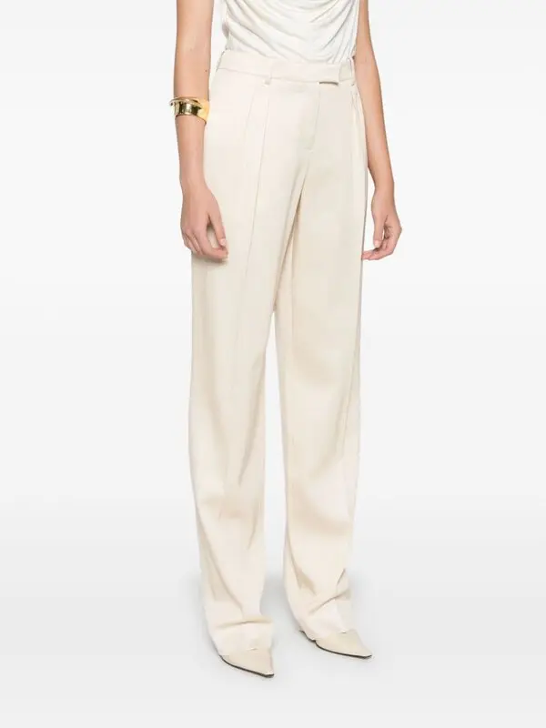 TOM FORD Pleated Trousers - Neutrals
