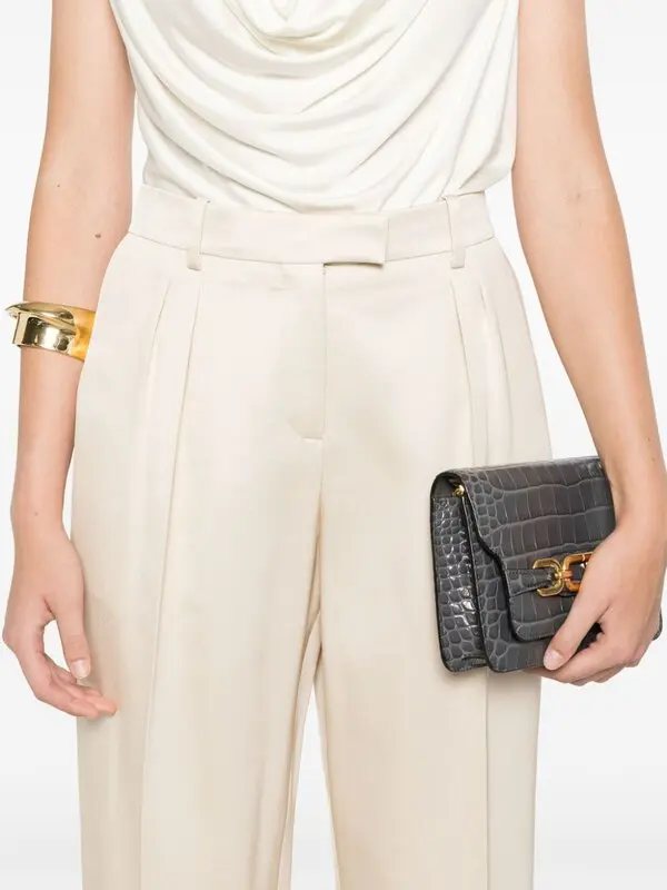 TOM FORD Pleated Trousers - Neutrals