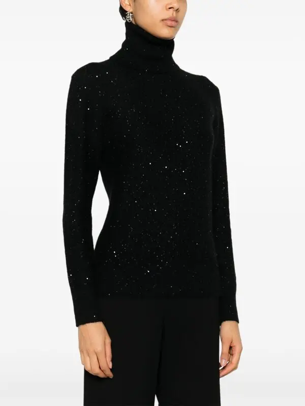 Fabiana Filippi Sequin Embellished Sweater - Black
