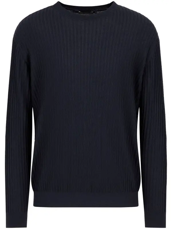 Emporio Armani Ribbed-knit Sweater