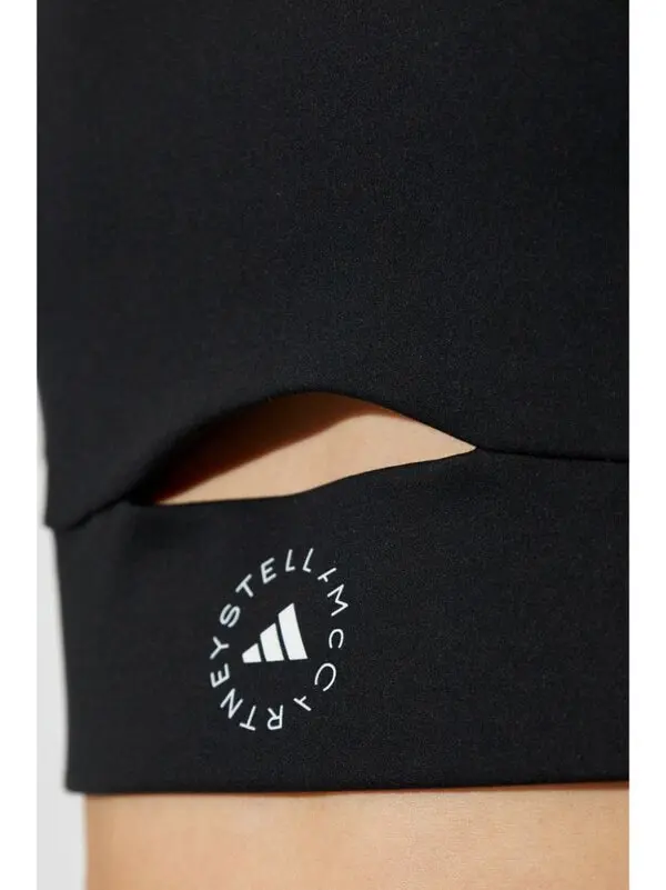 Adidas By Stella McCartney Strappy Sports Bra - Black