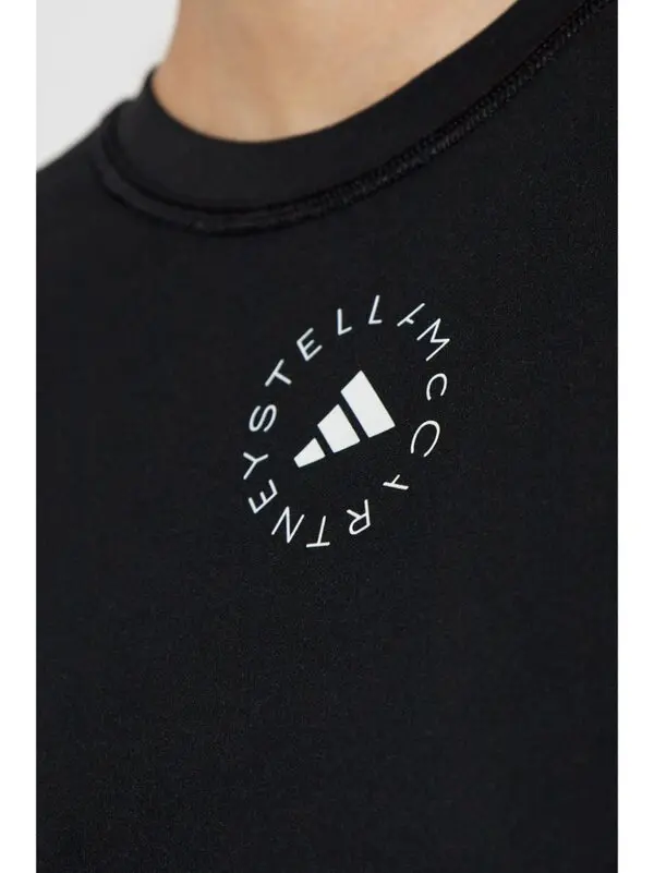 Adidas By Stella McCartney Truestrenght Cropped Top - Black